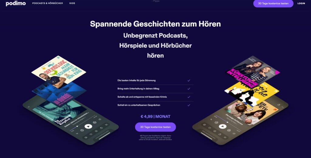 Podimo - Alle Infos zum Podcast-Anbieter