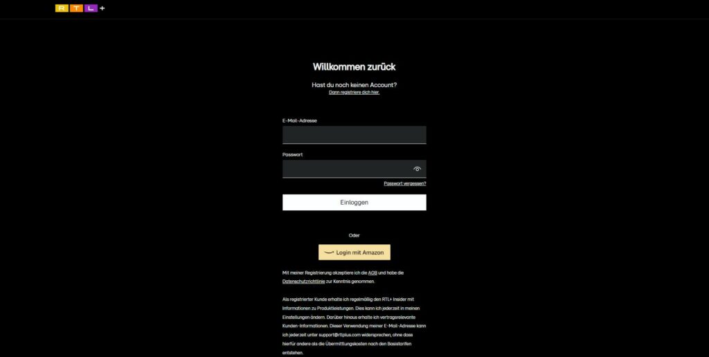 RTL+ Login - so kannst du dich anmelden bzw. einloggen